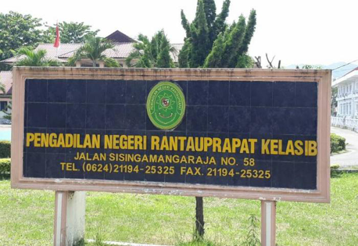 Pengadilan Negeri Rantau Prapat Kelas IB Relas Pemberitahuan Pengumuman Terhadap Gugatan
